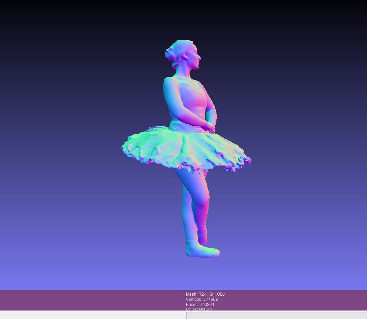 Reference Photos Ballerina Obj