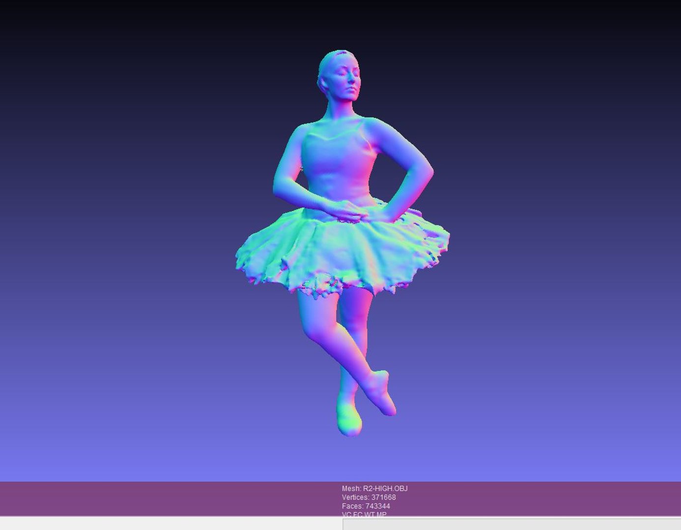 Reference Photos Ballerina Obj