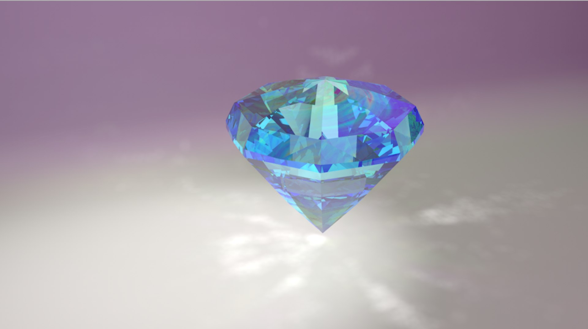 3D Galaxy Diamond Model - TurboSquid 1365795