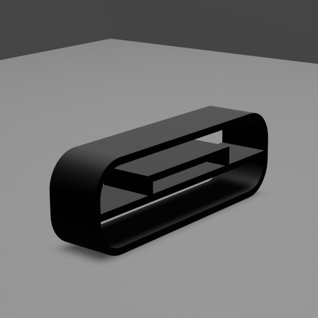 modelo 3d Low Poly TV Stand - TurboSquid 1999894