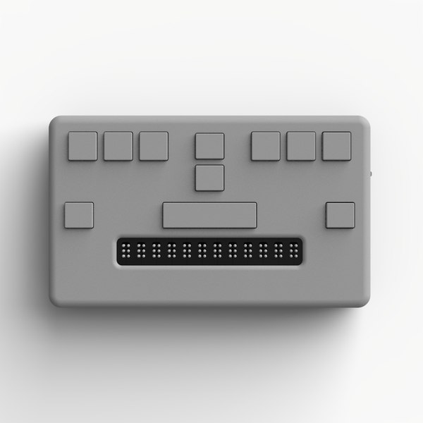 Standalone braille display 3D - TurboSquid 2016952