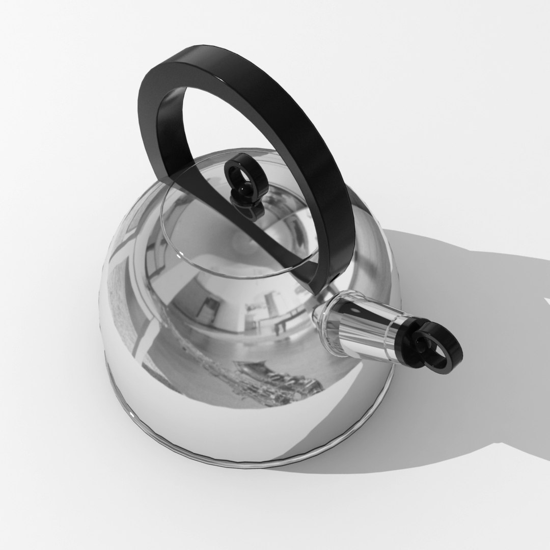 3d Kettle Kitchen Interior Model