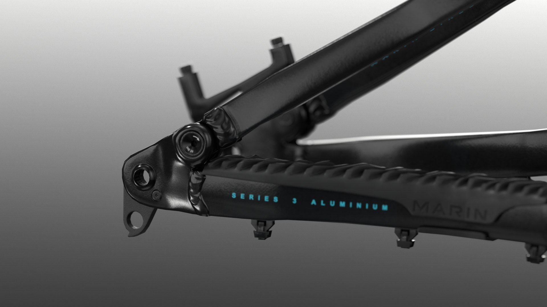 3D Model MTB Frame - TurboSquid 2152702