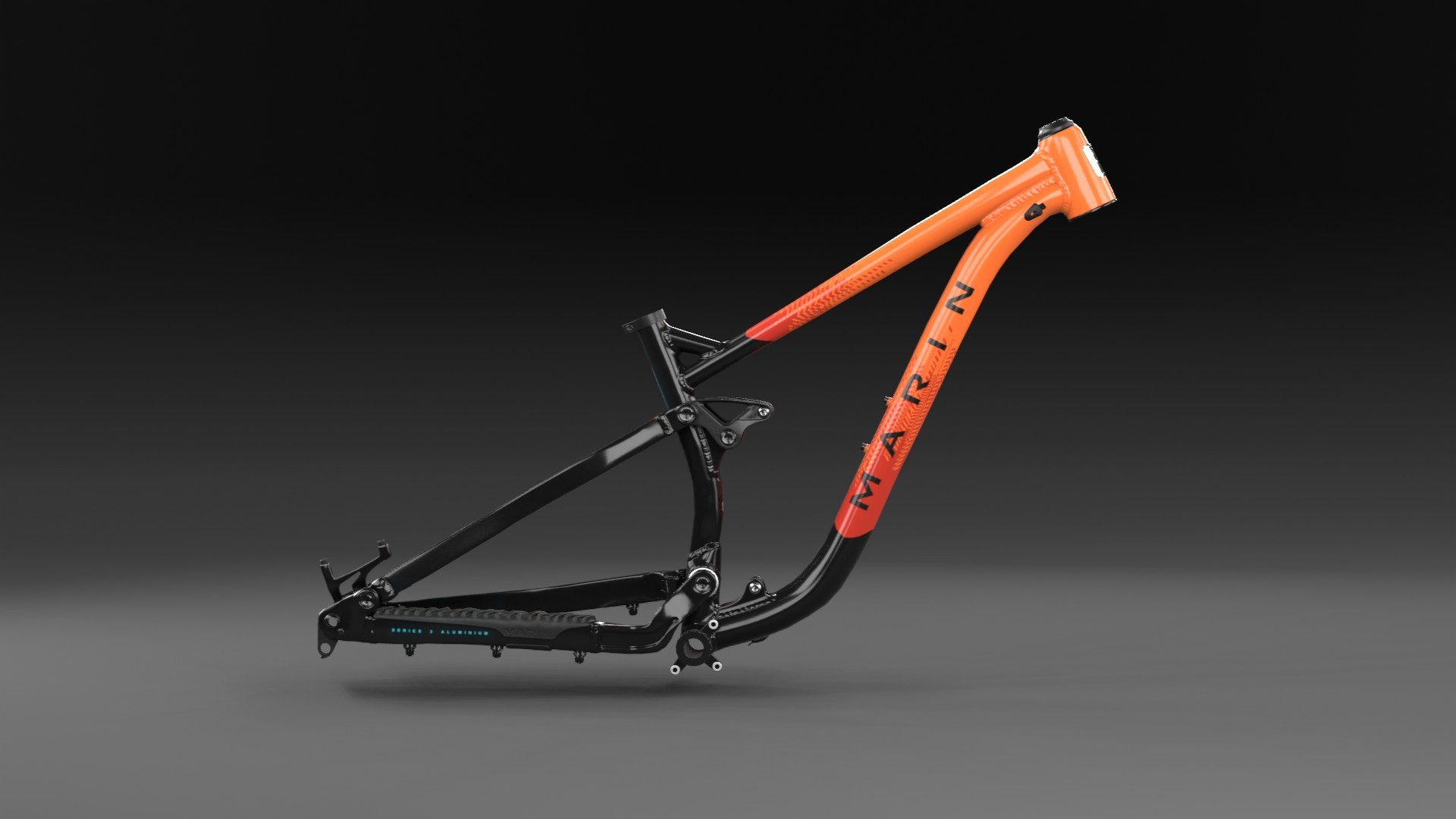3D Model MTB Frame - TurboSquid 2152702