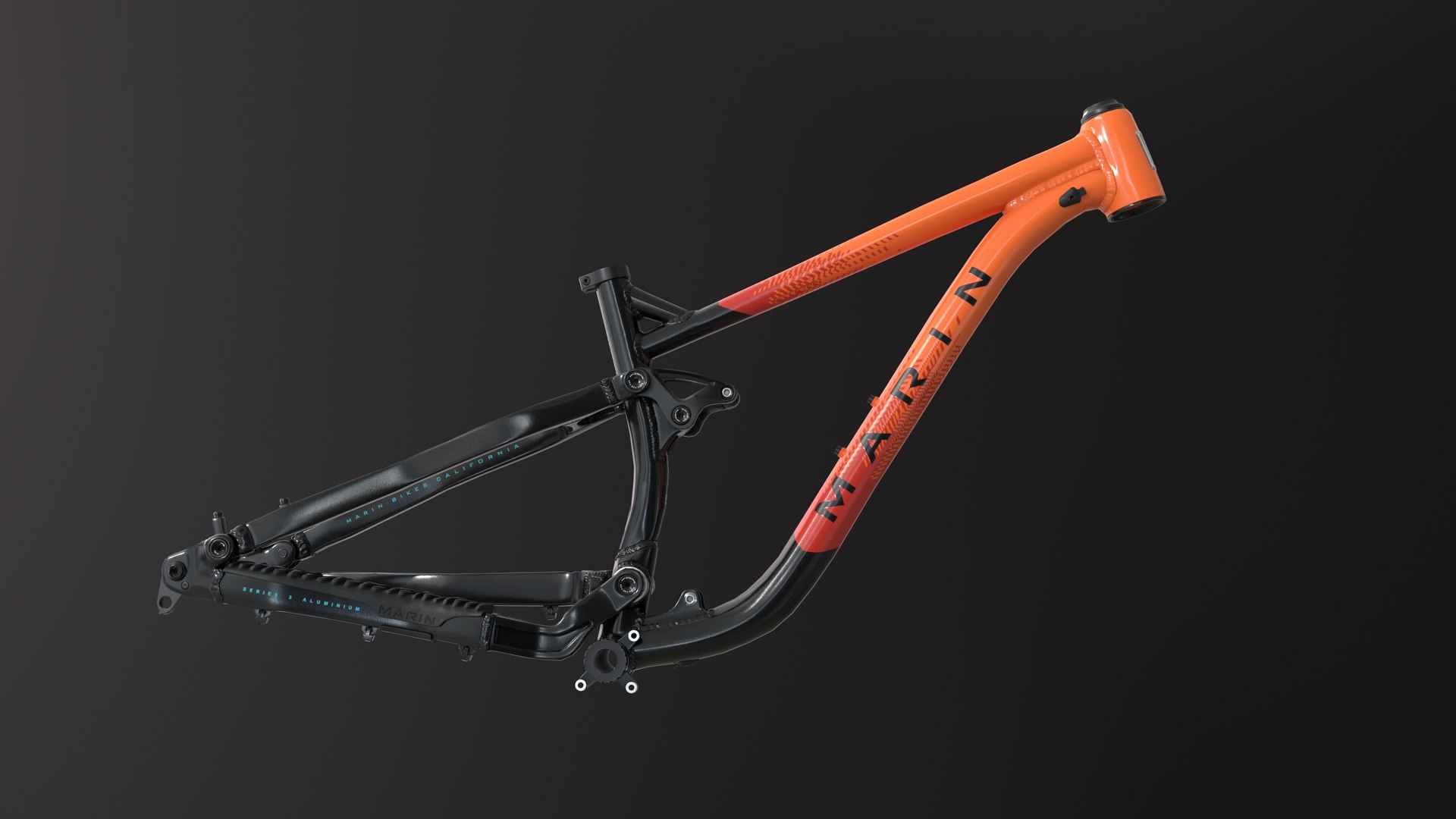 3D Model MTB Frame - TurboSquid 2152702