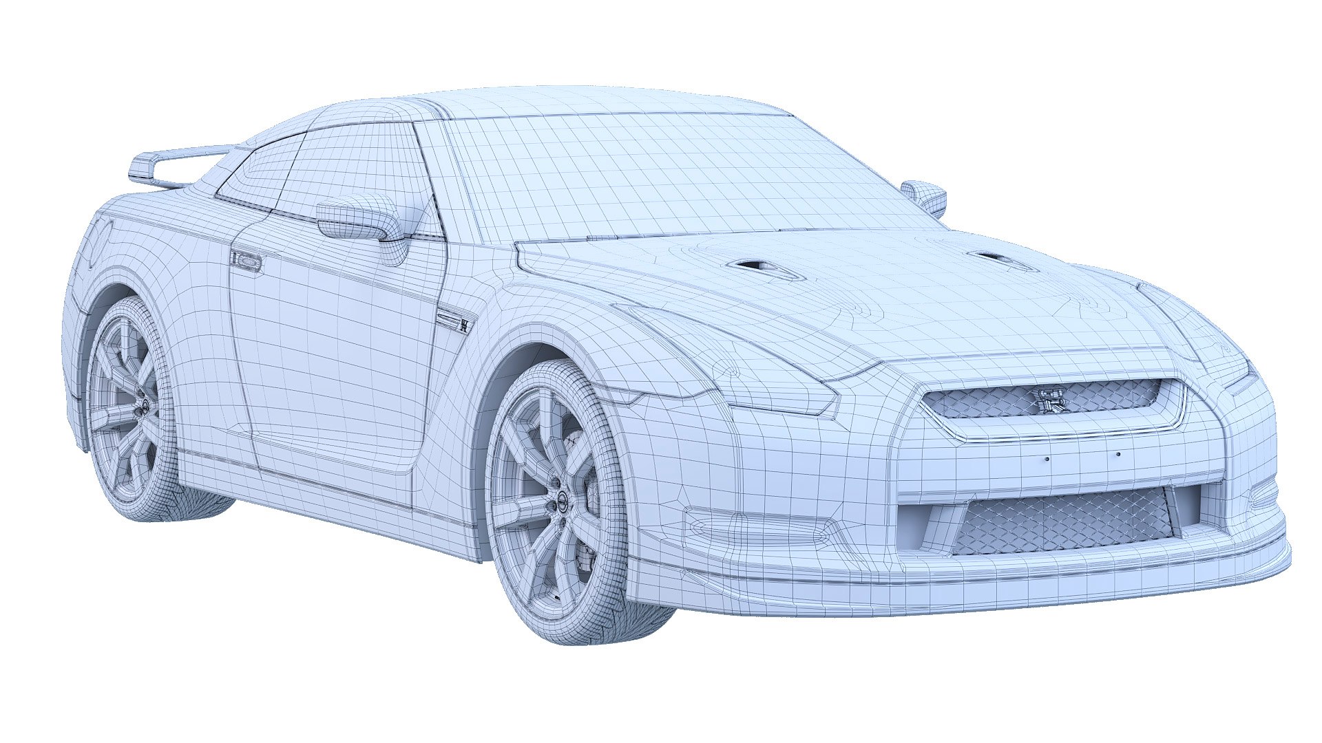 Nissan GTR 3D Model - TurboSquid 2332895