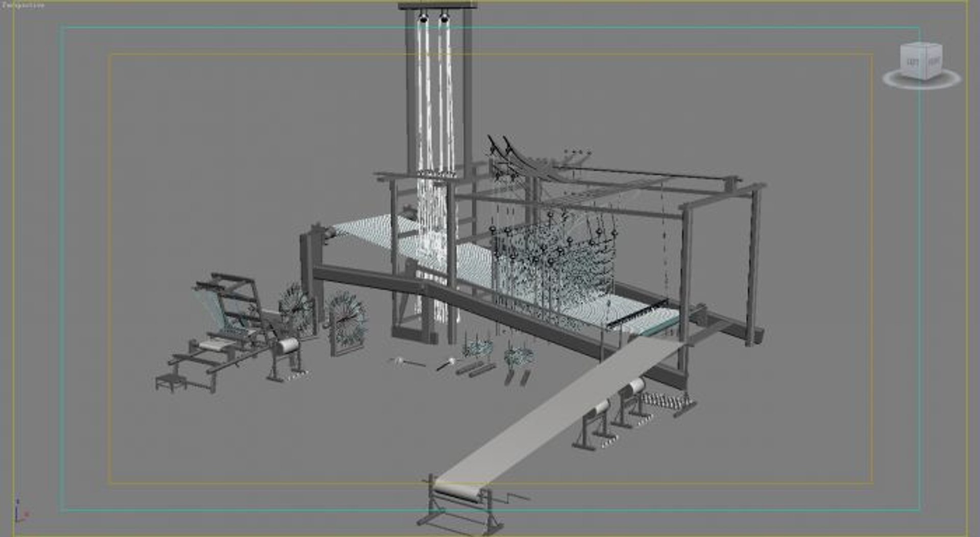 3D Chinese Loom - TurboSquid 1327913
