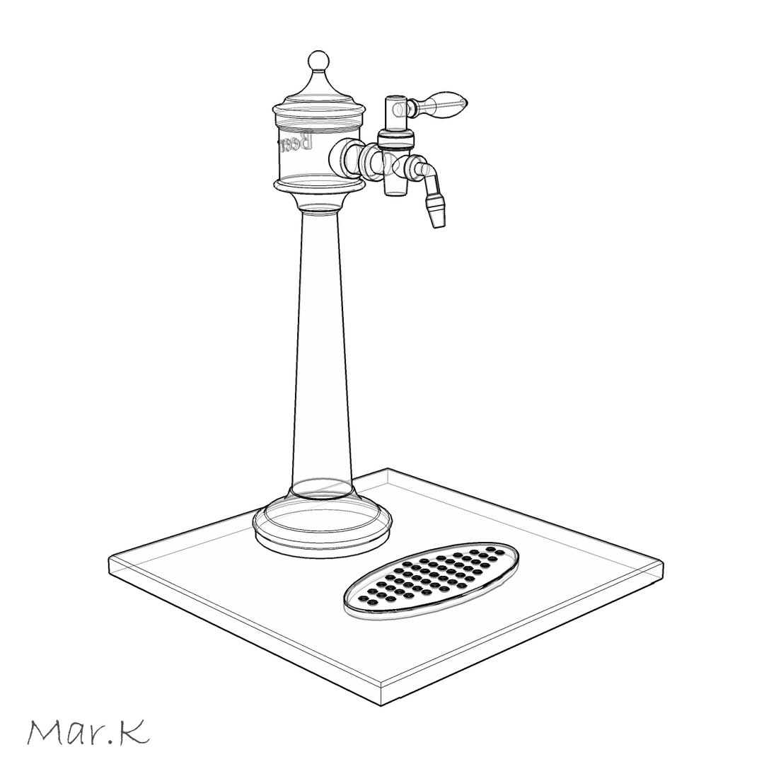 Old Beer Tower 3d 3ds