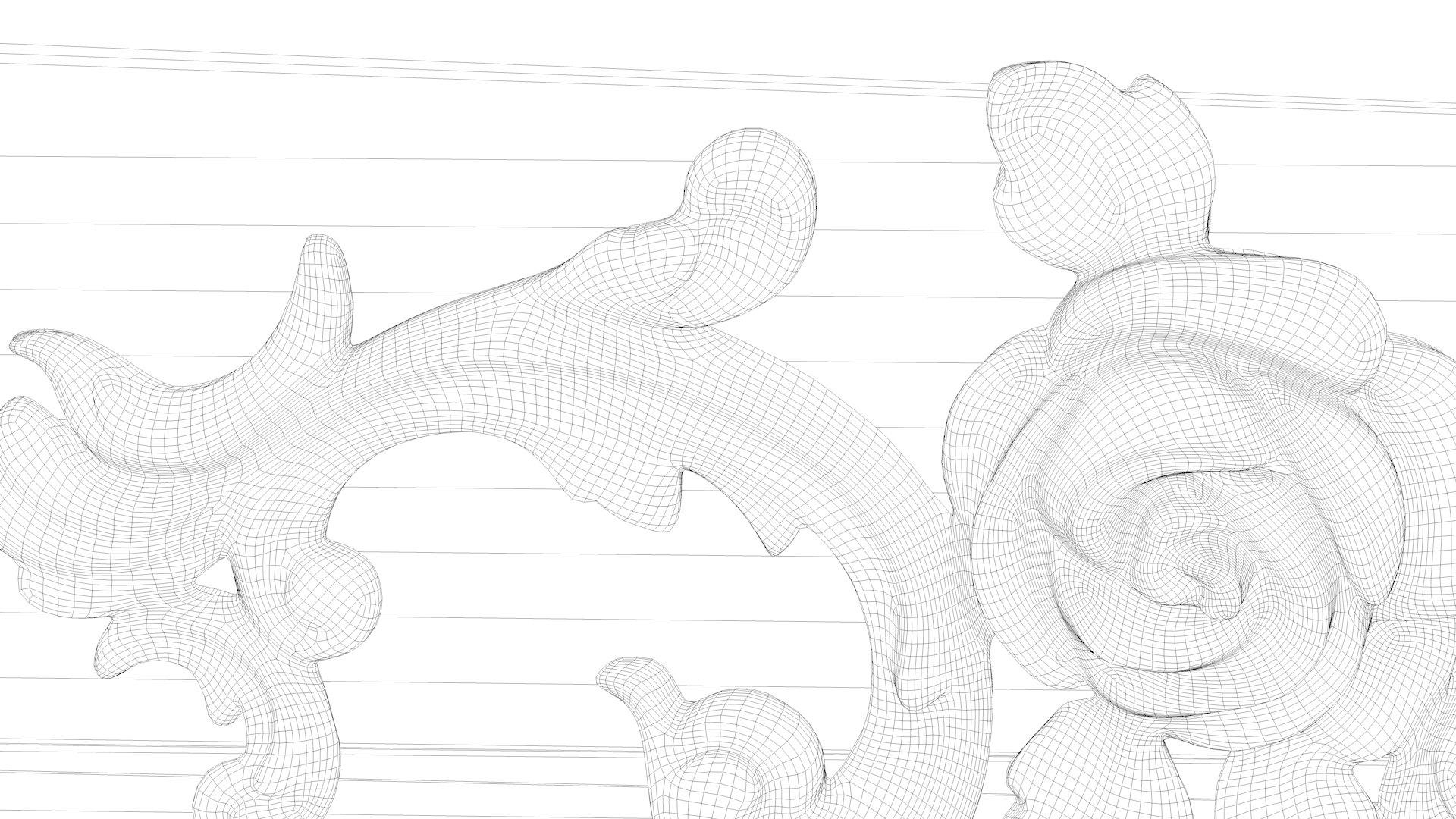 3D Model 3D Pattern Work For Plasterboard Dk381 - TurboSquid 2060028