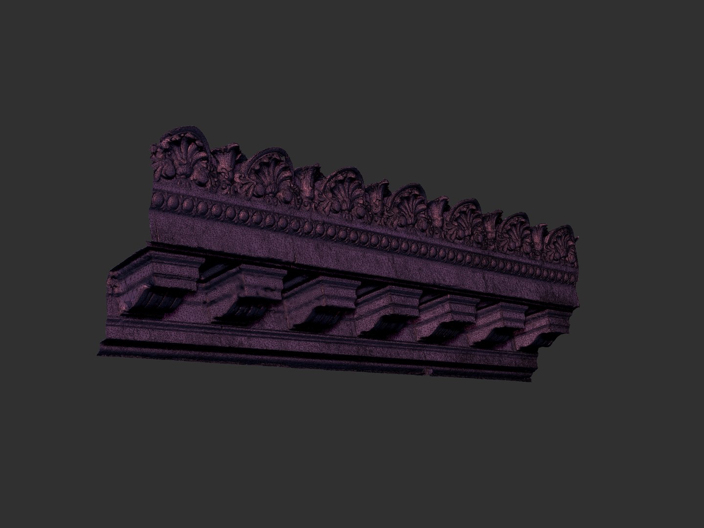 3D Attic Cornice Model - TurboSquid 2326502