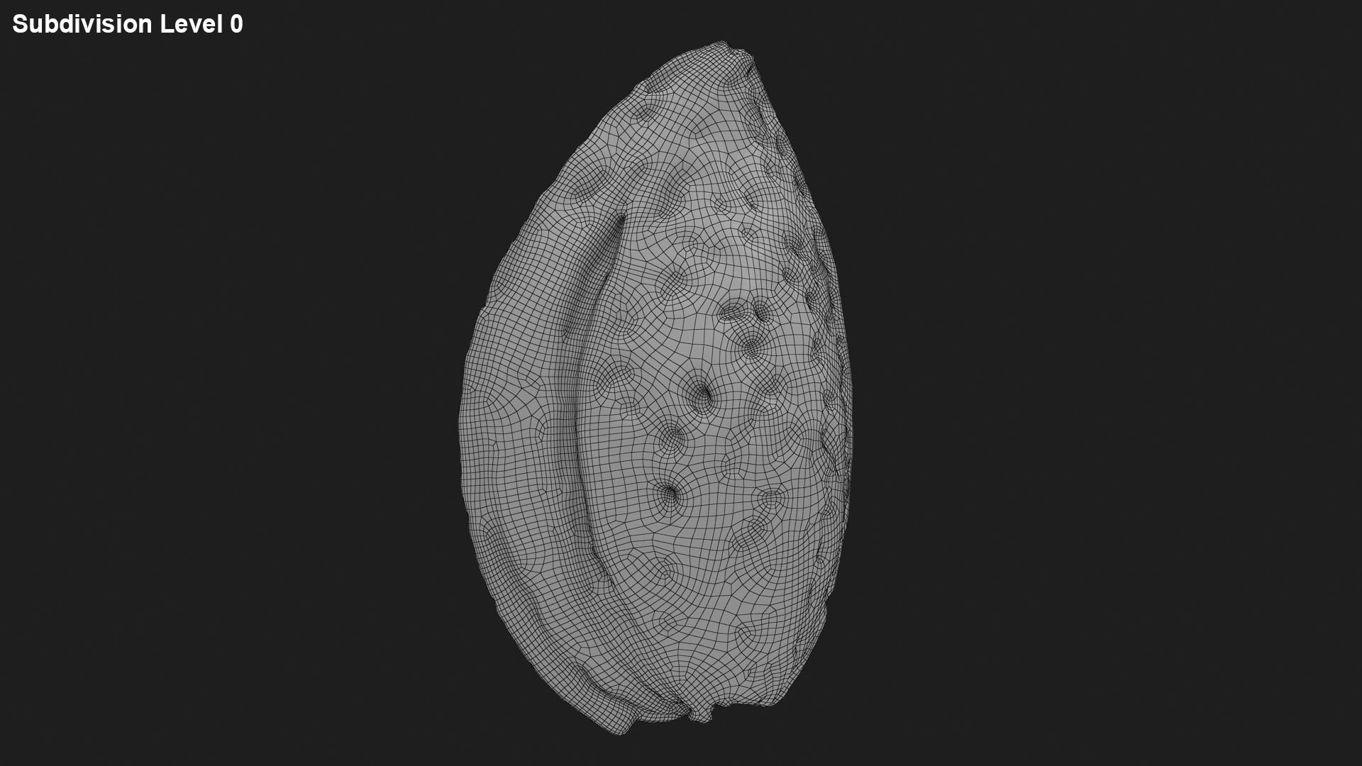 3D Almond Shell - TurboSquid 2277006