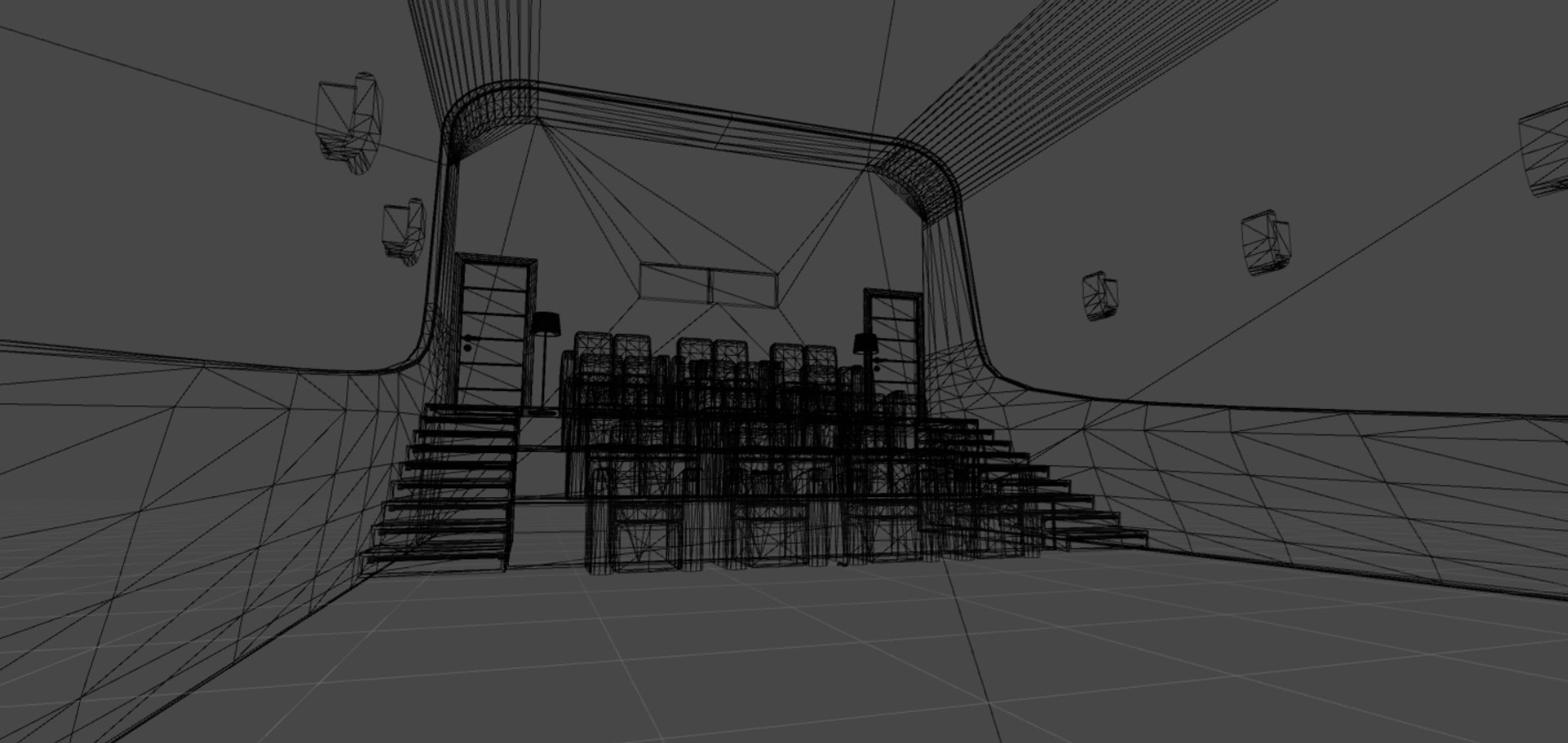 3D Vr Vip Hall Interior - TurboSquid 1436475