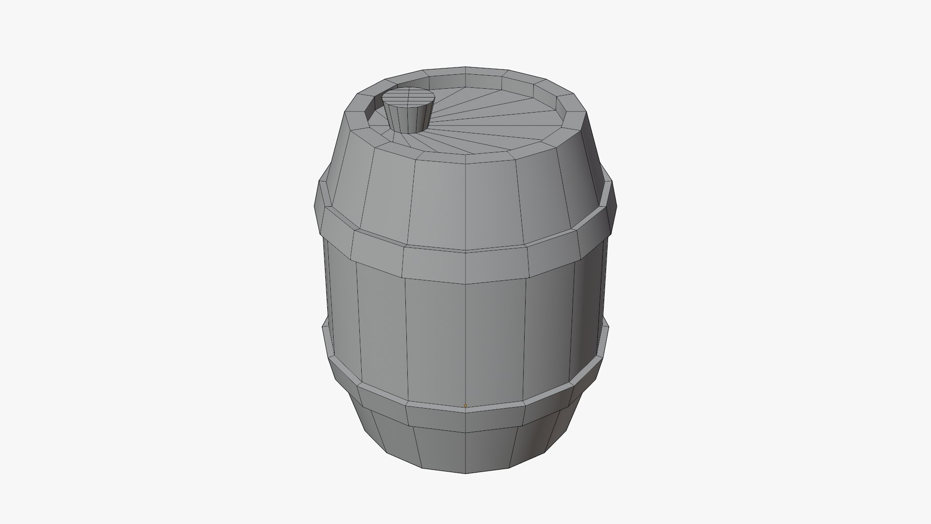 3D Model Barrel Hand Painted - TurboSquid 1598693