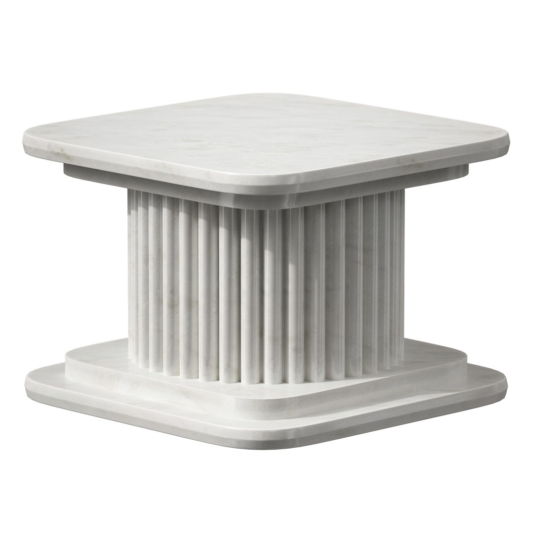 3D Marble table stand Greek column set - TurboSquid 2174131
