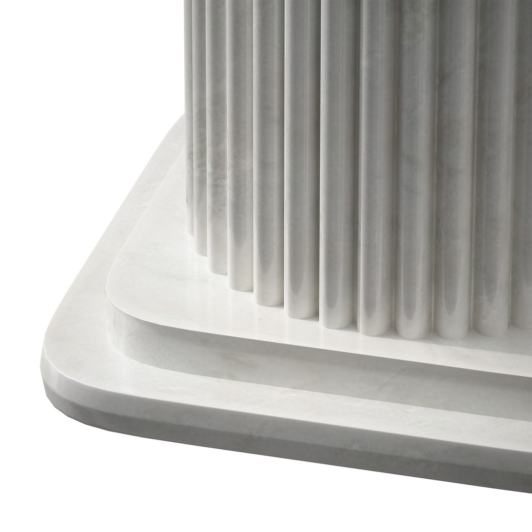 3D Marble table stand Greek column set - TurboSquid 2174131