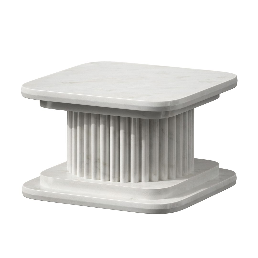 3D Marble table stand Greek column set - TurboSquid 2174131