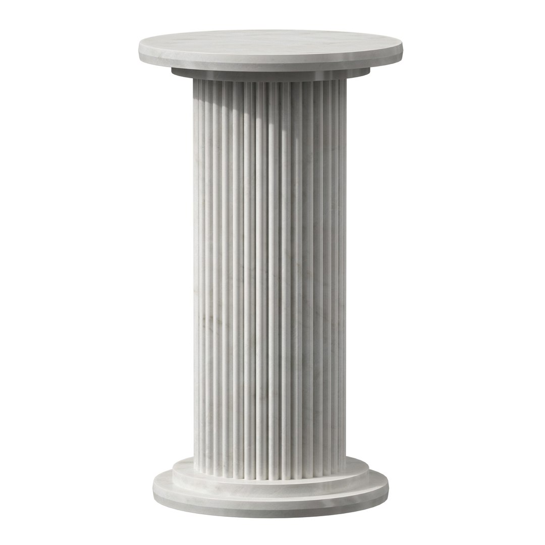 3D Marble table stand Greek column set - TurboSquid 2174131
