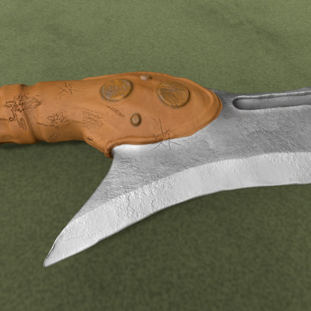 Sword Saber Fantasy 3d Model