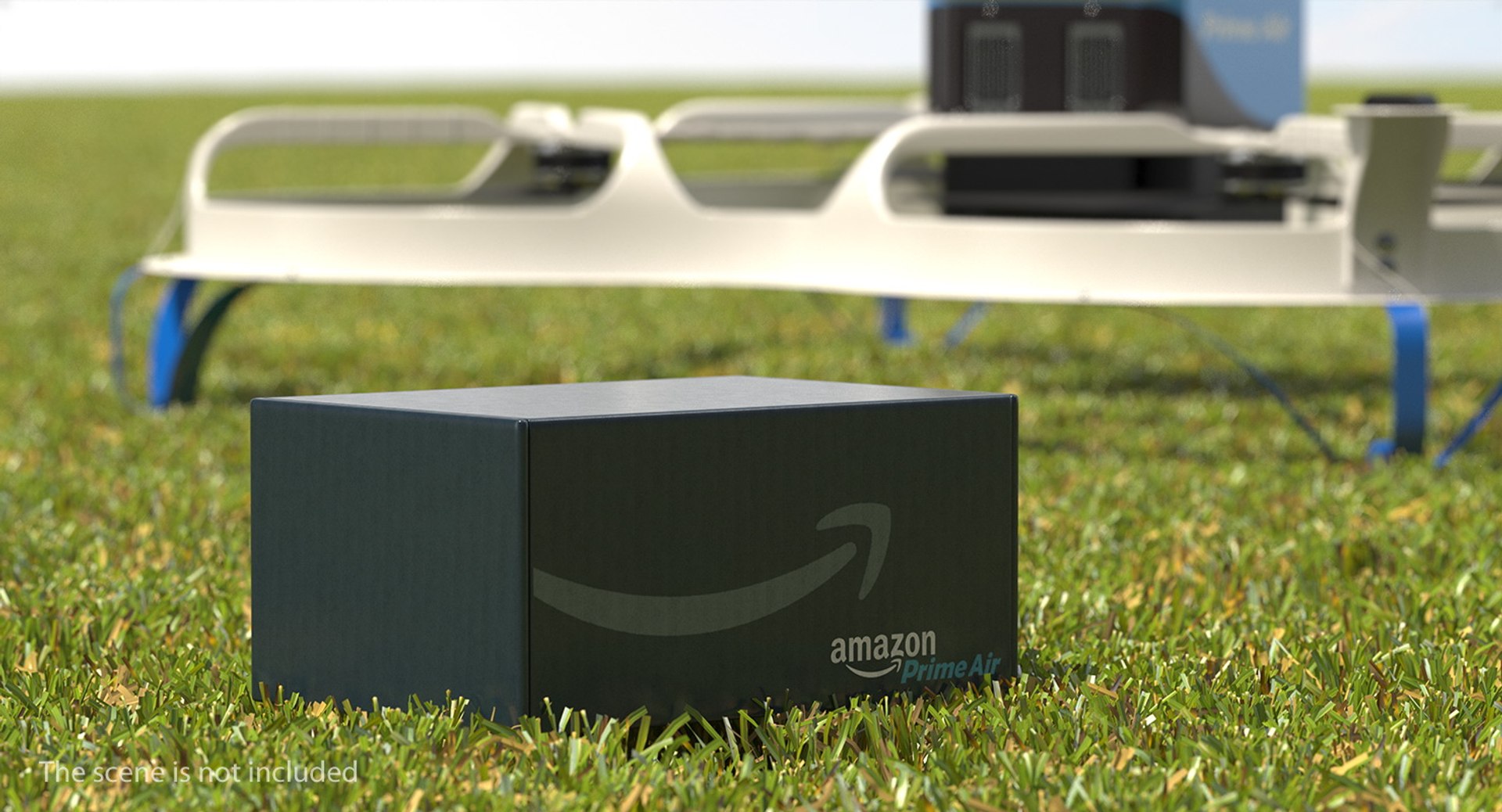 3D Amazon Prime Package Box - TurboSquid 1428904