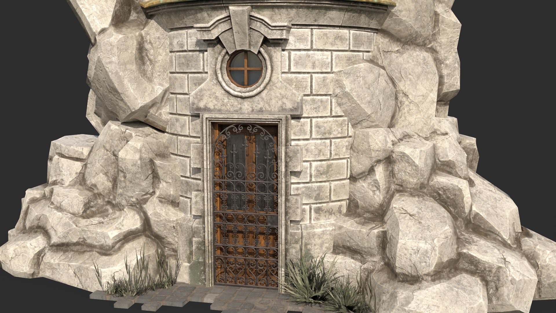 3D Tower Palace - TurboSquid 2256549