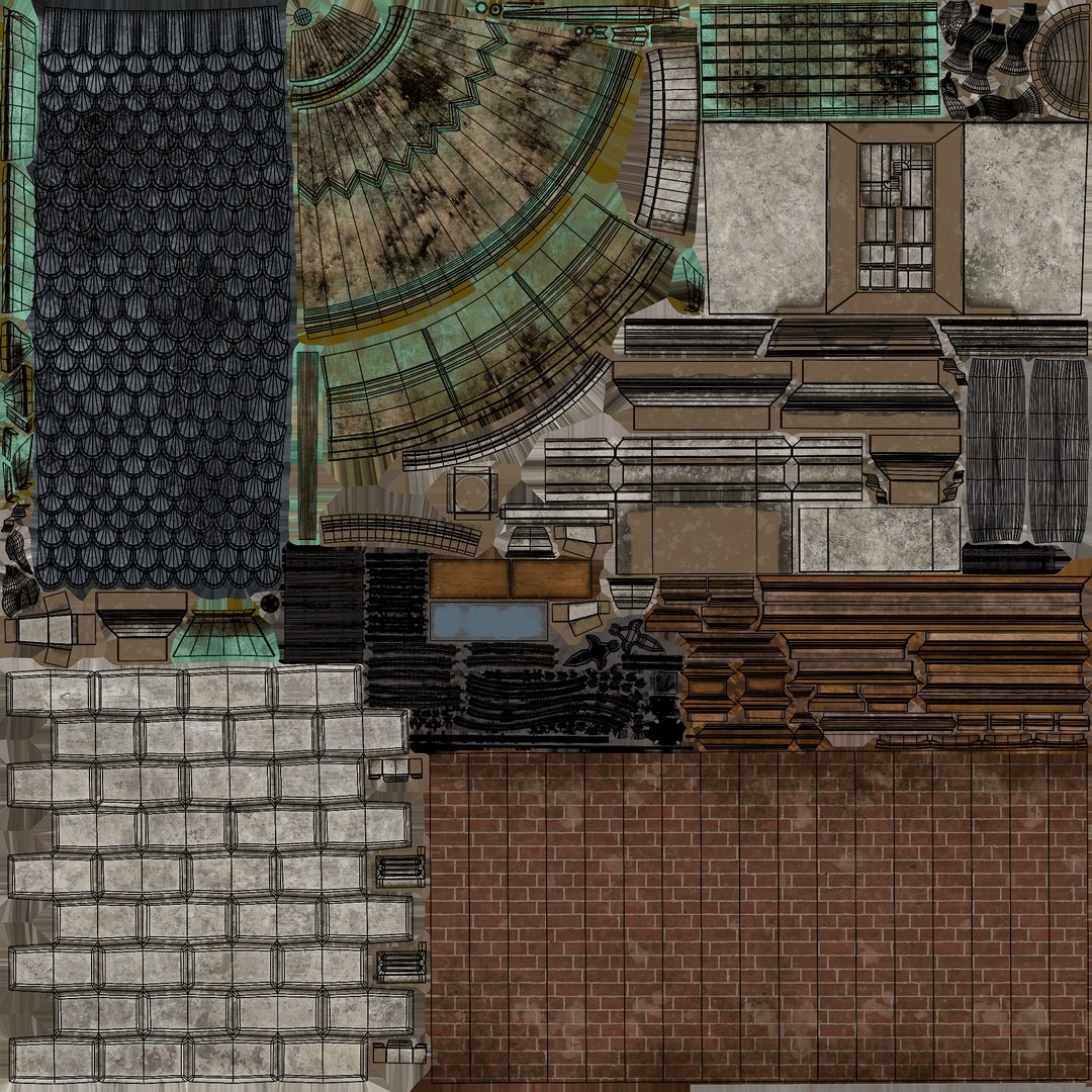 3D Tower Palace - TurboSquid 2256549