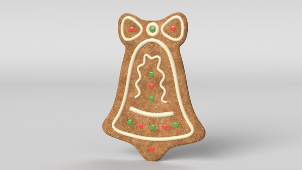 3D christmas cookie - TurboSquid 1651665