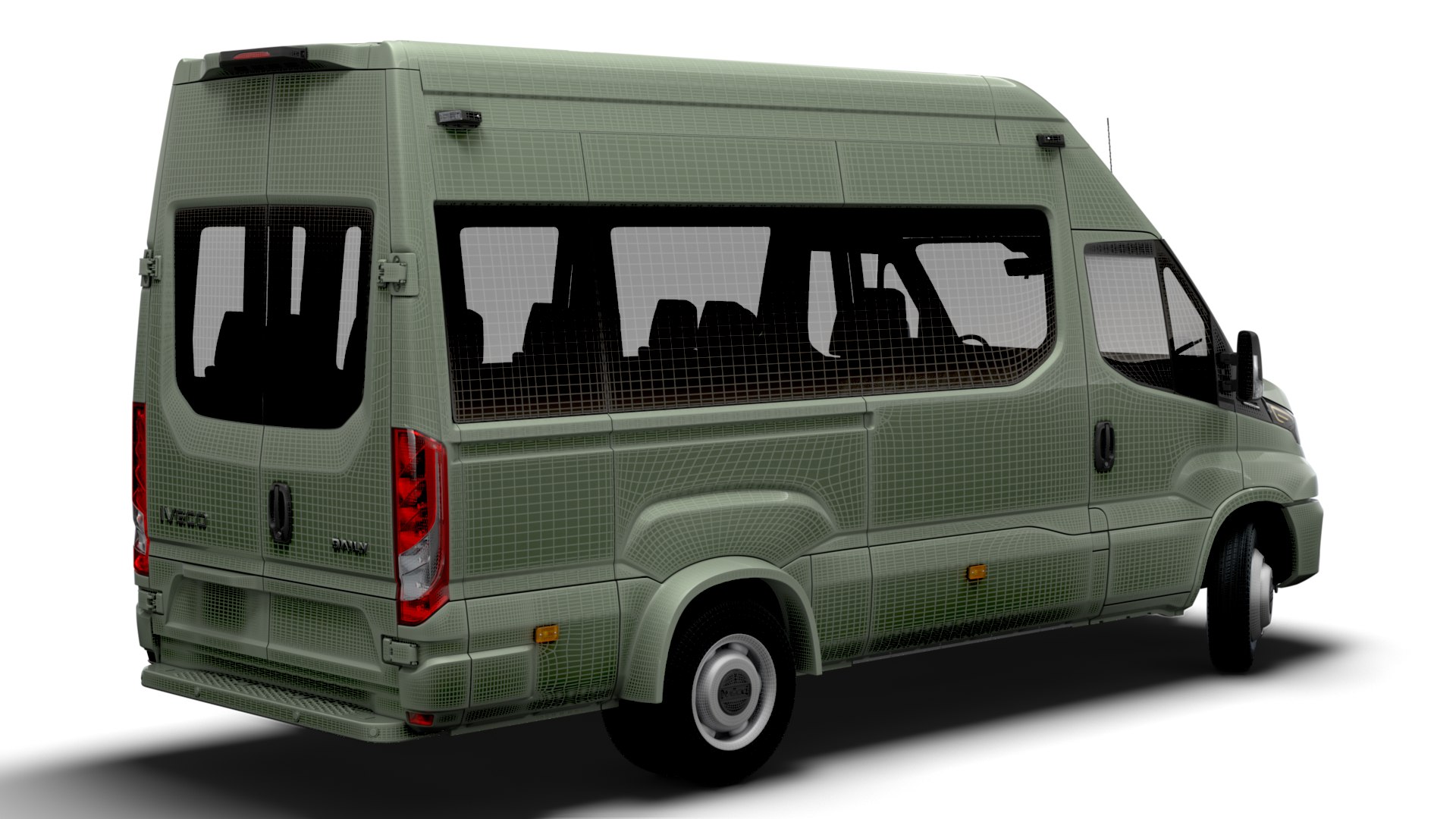 3D Iveco Daily Minibus L3H3 2024 model - TurboSquid 2170460
