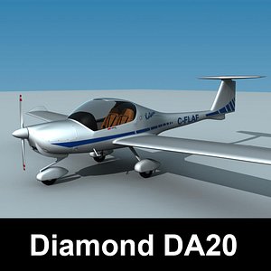 Diamond Aircraft 3D Models for Download | TurboSquid