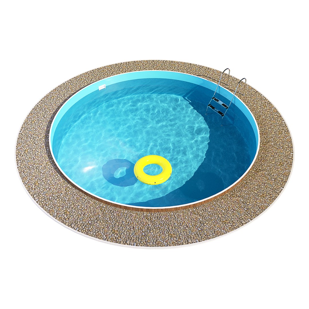 3D swimming pool azuro - TurboSquid 1672535