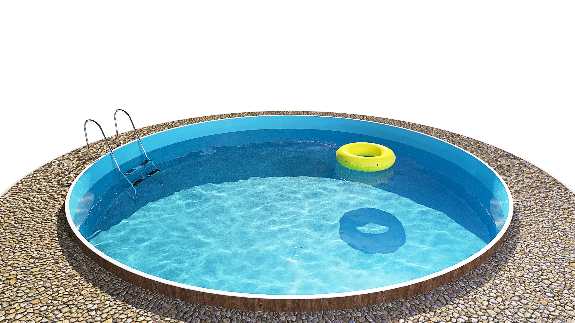 3D swimming pool azuro - TurboSquid 1672535