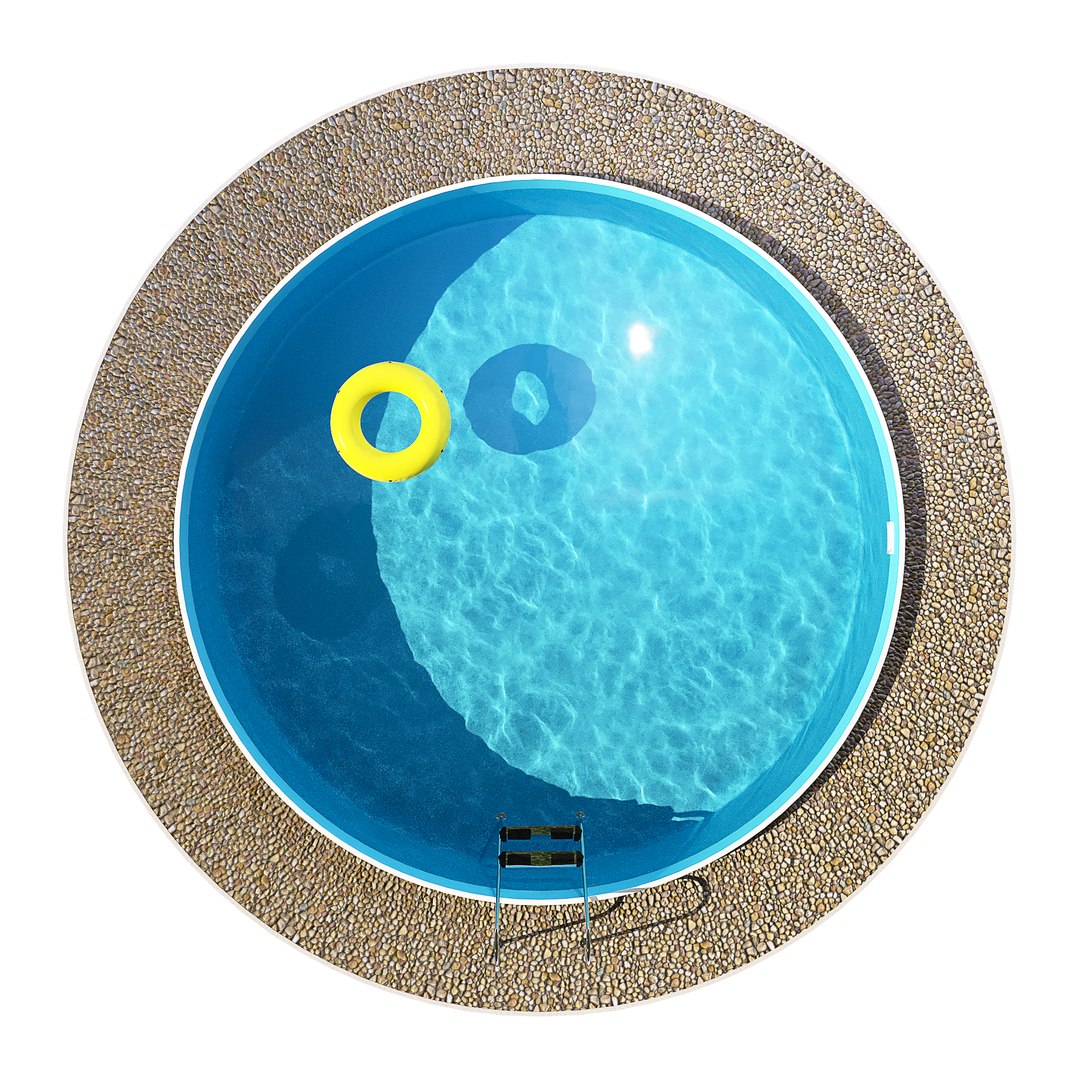 3D swimming pool azuro - TurboSquid 1672535