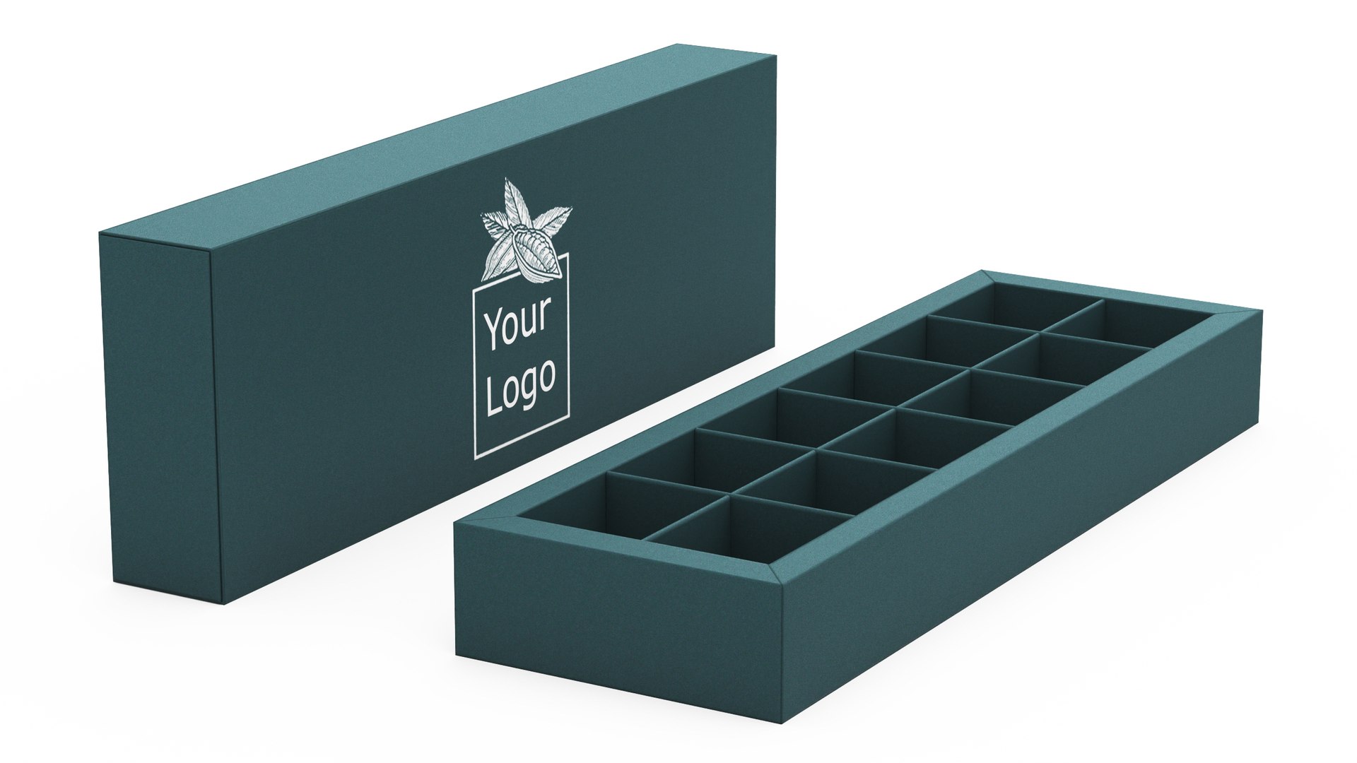 Empty Candy Box Mockup Open 3D Model - TurboSquid 2068534