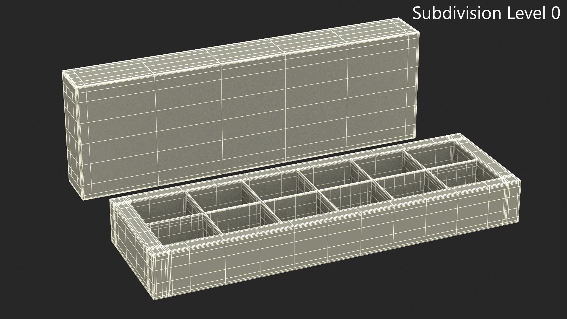 Empty Candy Box Mockup Open 3D Model - TurboSquid 2068534