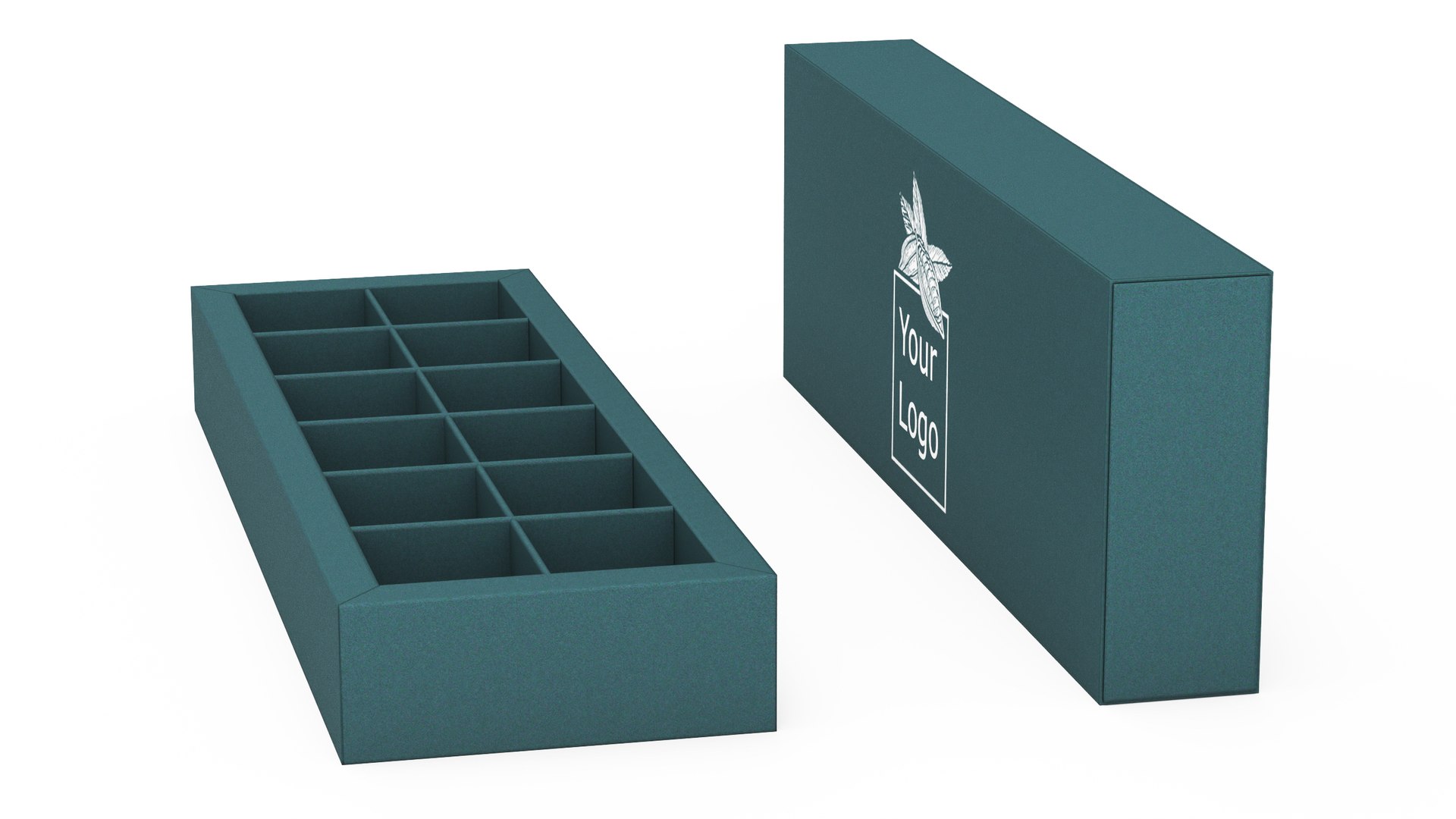 Empty Candy Box Mockup Open 3D Model - TurboSquid 2068534