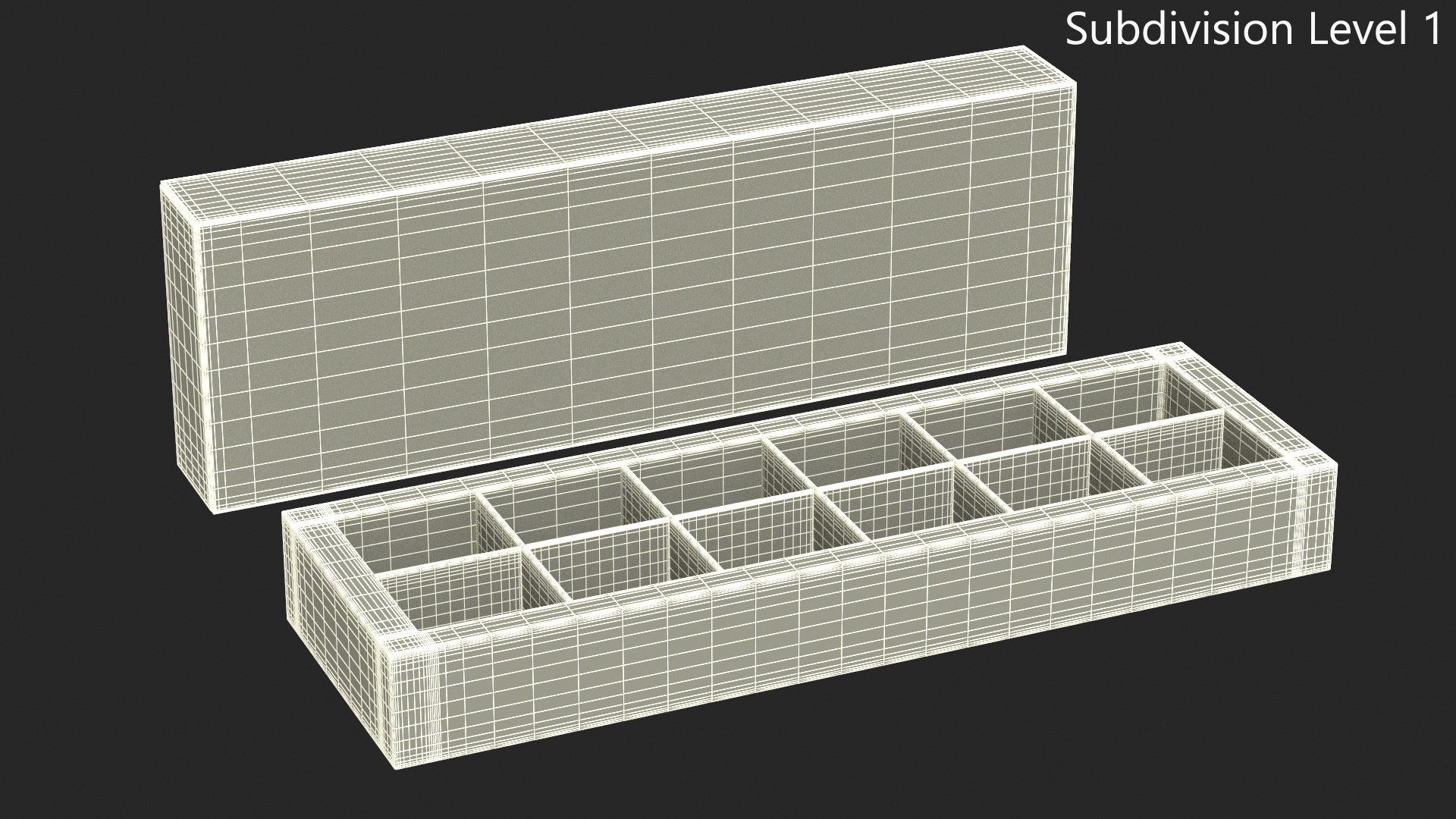 Empty Candy Box Mockup Open 3D Model - TurboSquid 2068534