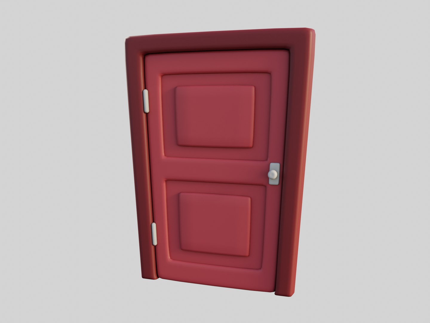 Cartoon Door 3b 3D Model - TurboSquid 1912198