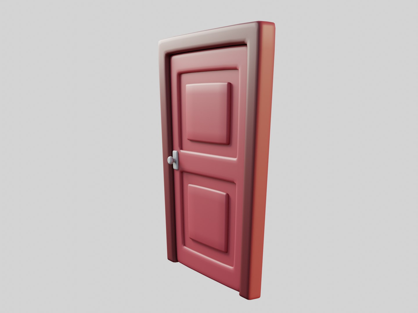 Cartoon Door 3b 3D Model - TurboSquid 1912198