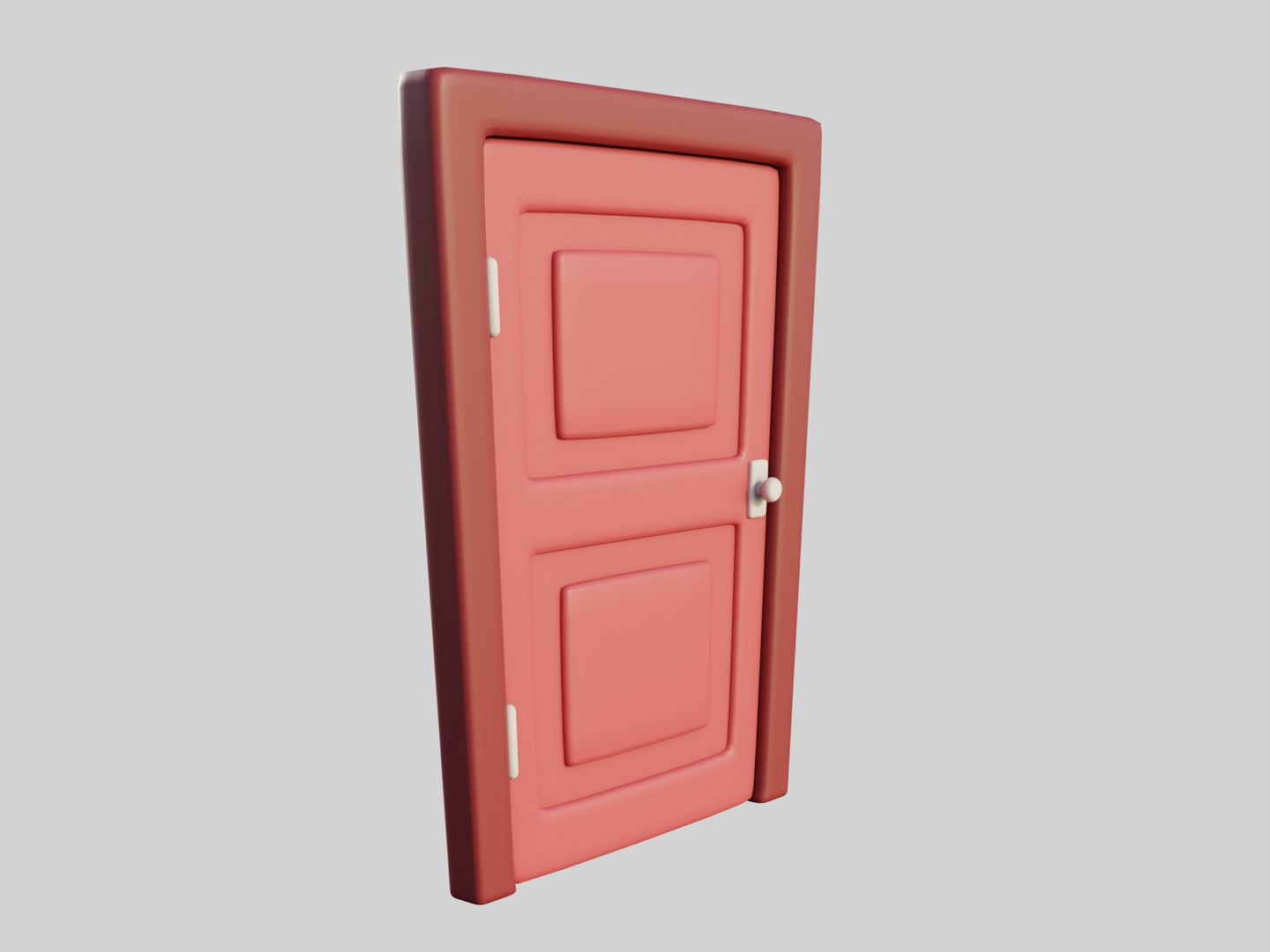 Cartoon Door 3b 3D Model - TurboSquid 1912198