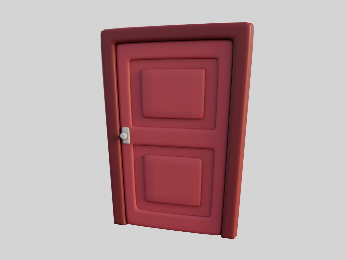 Cartoon Door 3b 3D Model - TurboSquid 1912198