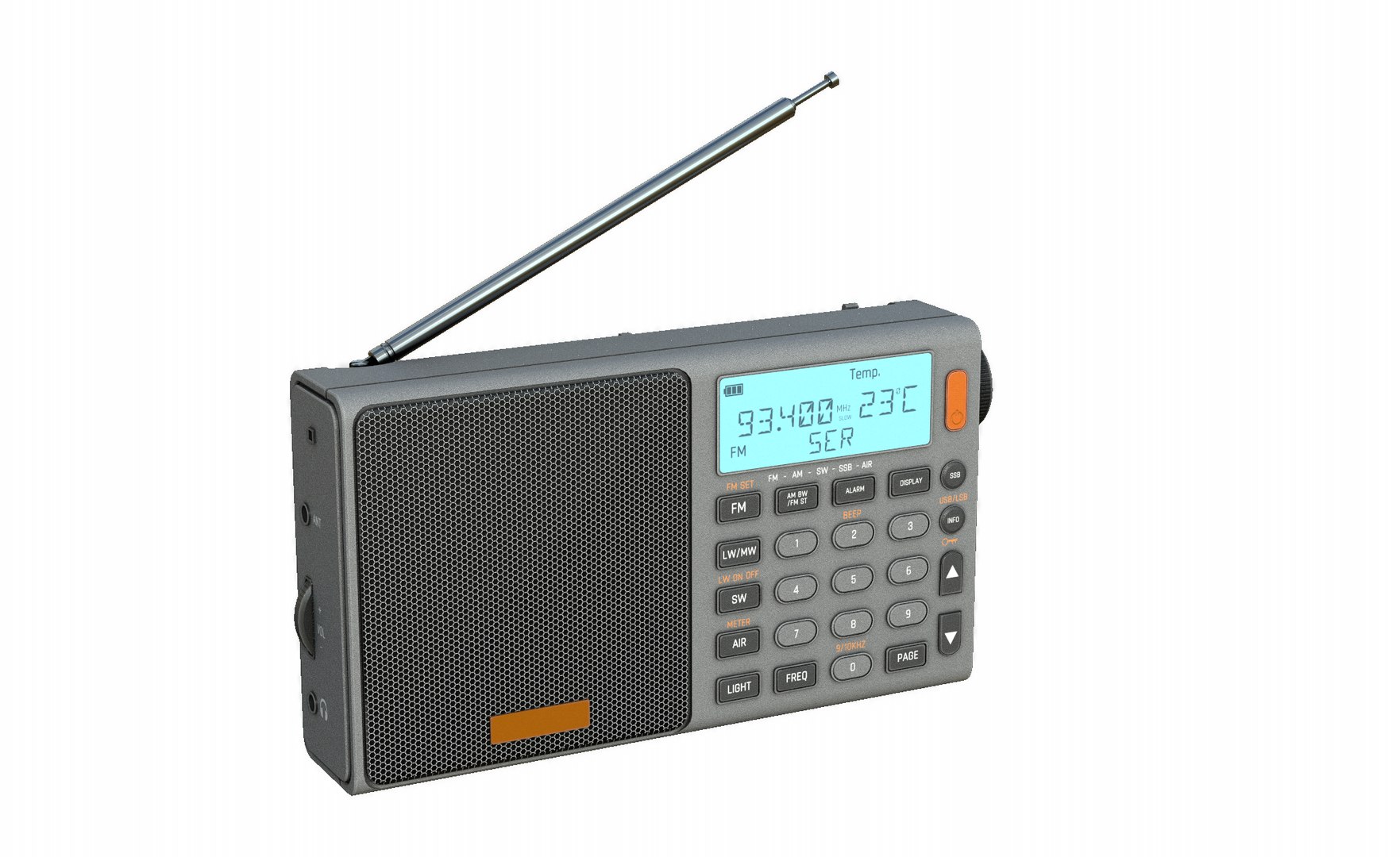Portable Radio 3D Model - TurboSquid 2024762
