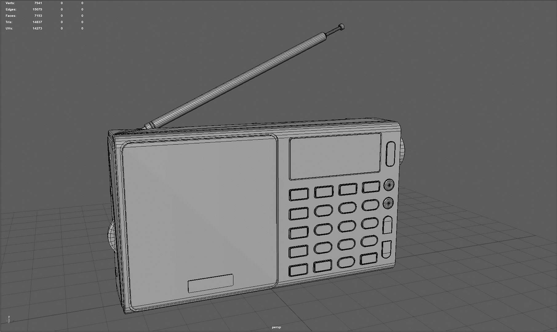 Portable Radio 3D Model - TurboSquid 2024762