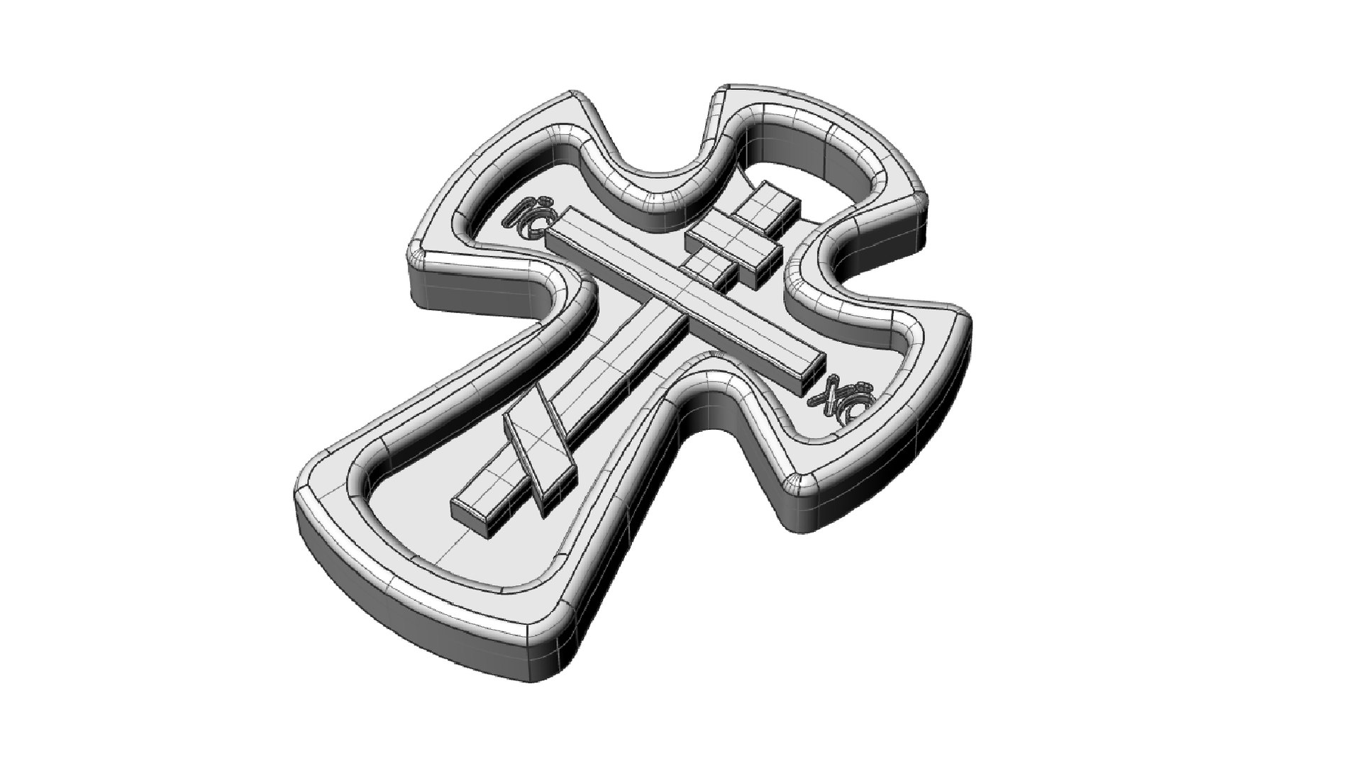 Orthodox Cross Cnc Model 3D Model - TurboSquid 1990302