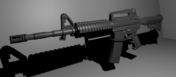 3D colt m4 model - TurboSquid 1444163