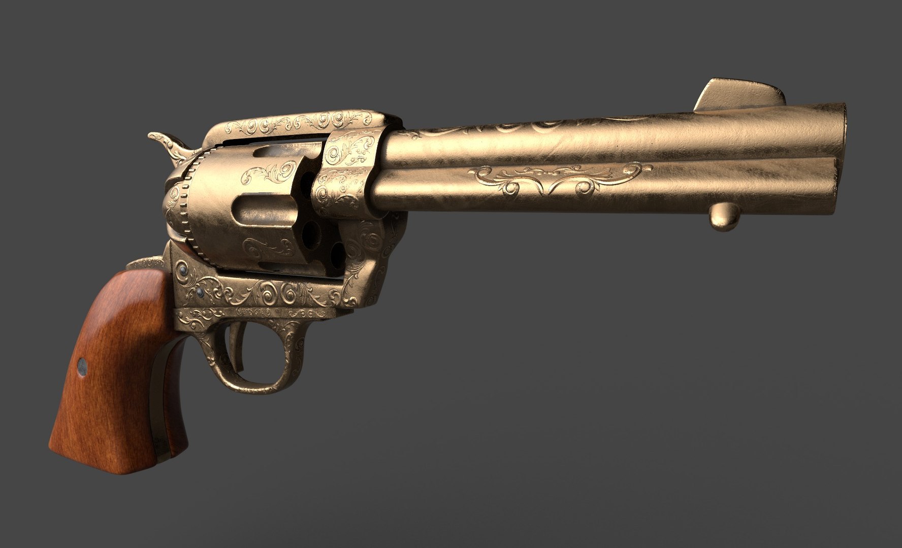 3D Revolver - Gun - TurboSquid 2297870