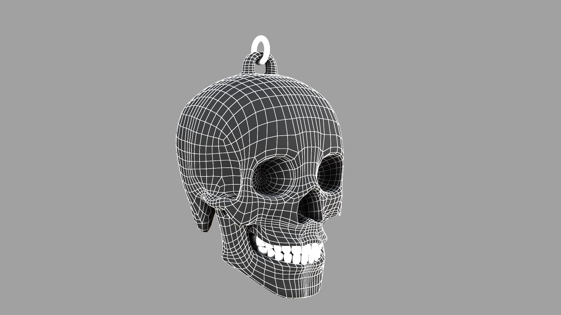 Human Skull Silver Model - TurboSquid 2334008
