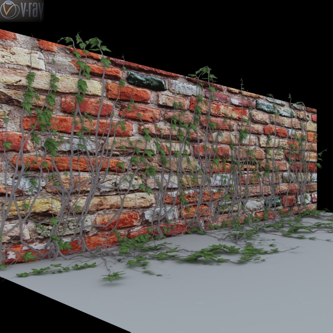 Stone Wall 3d Model