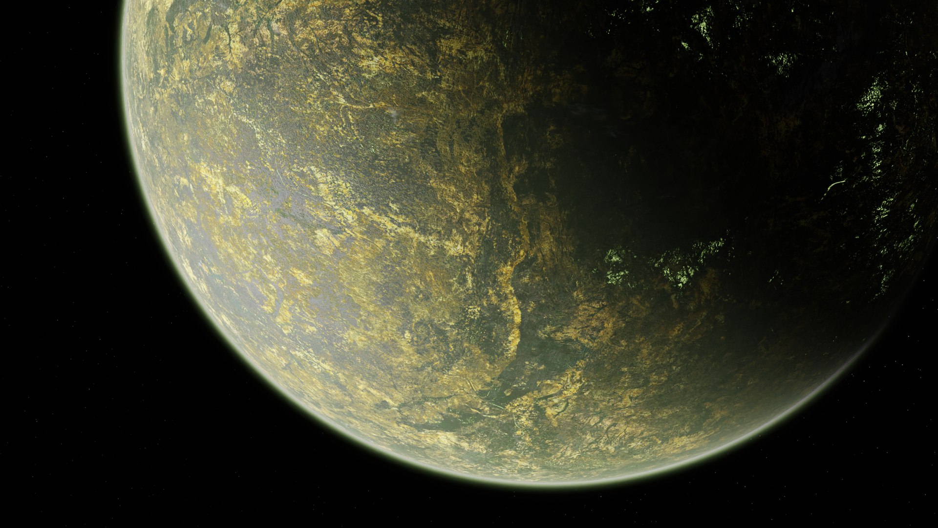 3D 8K Alien Radioactive Planet 10 - TurboSquid 1930985