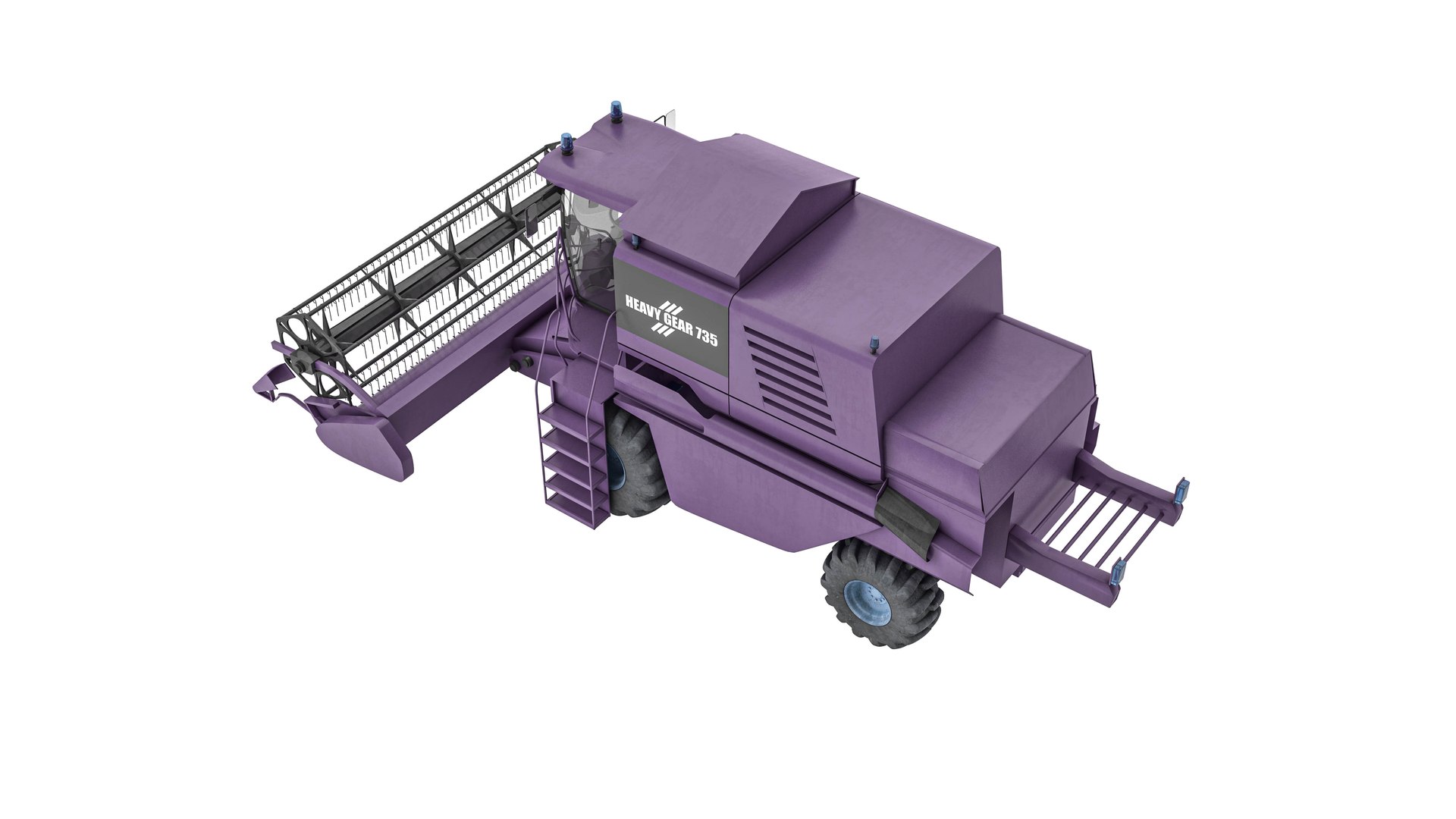 Combine Harvester Model - TurboSquid 2224429
