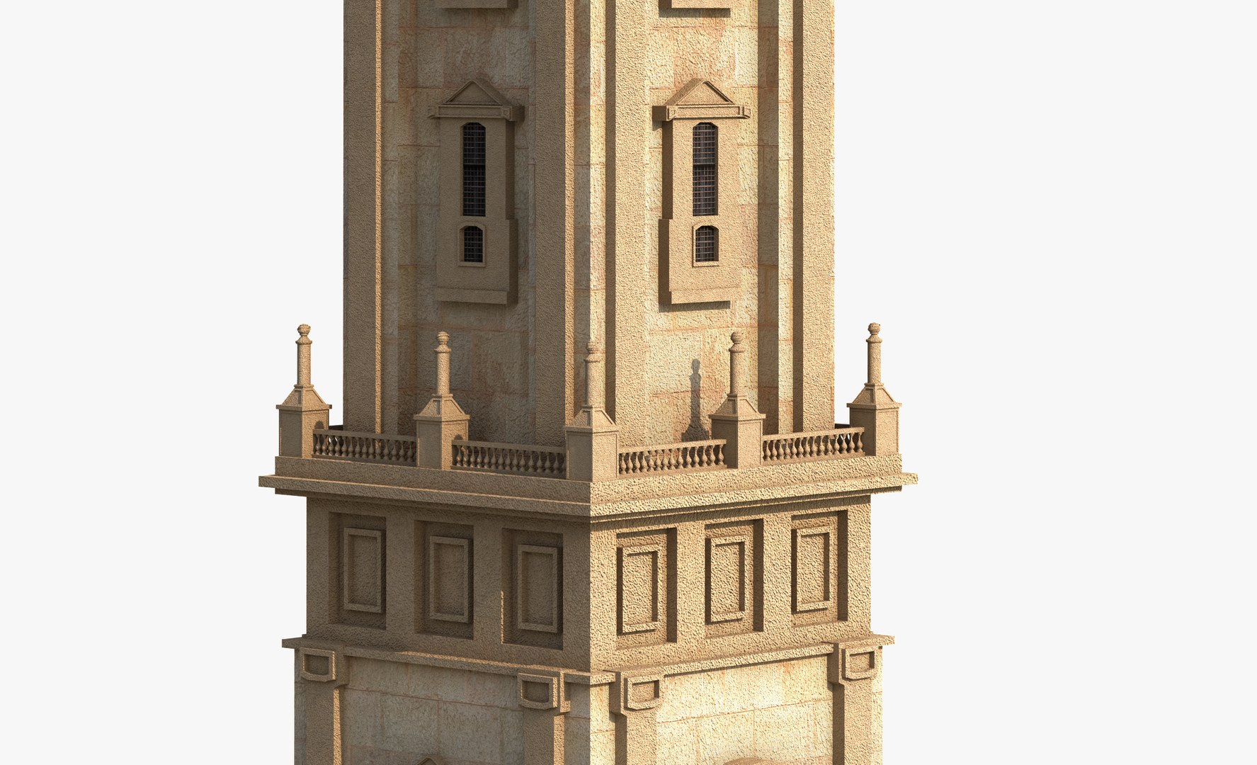Ancient Tower V16 3D Model - TurboSquid 1877186