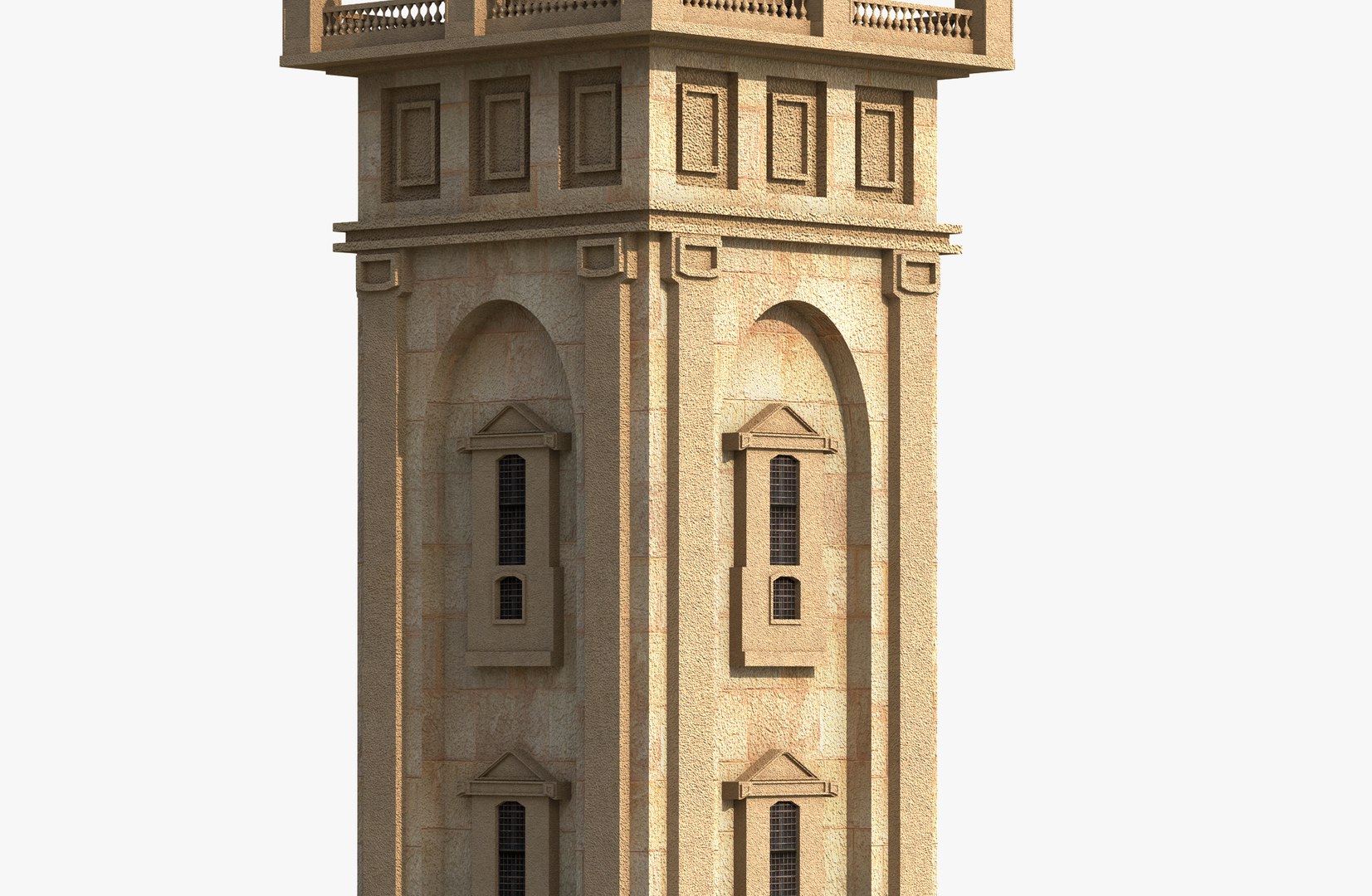 Ancient Tower V16 3D Model - TurboSquid 1877186